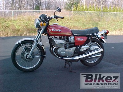 1975 Suzuki GT 380 specifications and pictures
